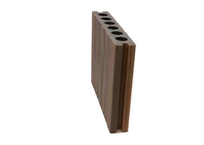 China lightweight Outdoor WPC Hollow Decking Hollow Decking Boards CE FSC for sale