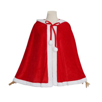 China Christmas Spandex Children's Dress Performance Stage Coat Xmas Cosplay Cos Popular Christmas Costume Child Red Christmas Costumes for sale