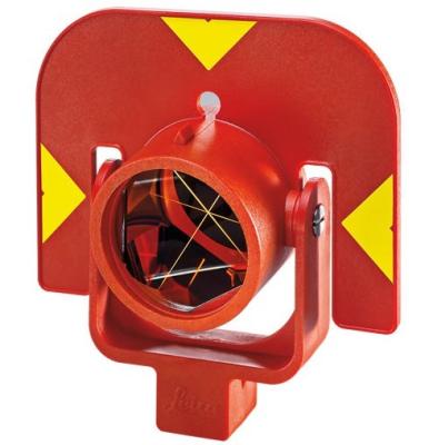 China GPR111 Leica type Single Prism with holder and target for Leica Total Station with red color for sale