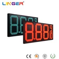China Weatherproof LED Gas Price Sign Energy Efficient Digital Gas Sign Outdoor for sale