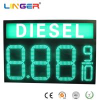China Thickened Model High-definition Acrylic Board Led Gas Price Sign for sale