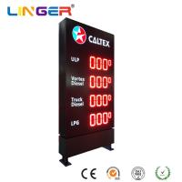 China Customized Gas Station LED Sign Waterproof Petrol Price Boards With OEM Branding Service for sale