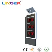 China Solar Powered Gas Station LED Display Outdoor / Indoor Gas Station Price Board for sale