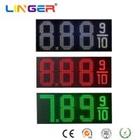 China Outdoor Gas Station LED Sign Salt Resistant / Anti Rust Petrol Station Sign Board for sale
