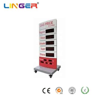 China DC5V / DC12V Electronic Gas Price Sign Outdoor Digital Gas Price Sign for sale