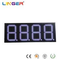 China Handheld Remote Controller LED Gas Display Customized Gas Price Display Signs Waterproof for sale