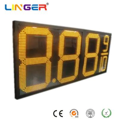 China Customizable Electronic Gas Price Sign Multiple Font Sizes and Color Options Fuel Price Sign for sale