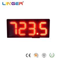 China RED Electronic Gas Price Signs 1.6mm Thickness Gas Station Price Board Self Protected Control Board for sale