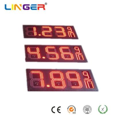 China No Wiring Needed Digital Gas Price Sign with Wireless Remote for sale