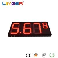 China P8 P10 P12 Pixel Pitch Digital Gas Price Signs Red Gas Price Sign Numbers With Customized Size for sale