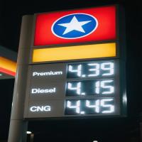 China IP67 Digital Gas Price Sign Durable LED Gas Price Sign For Harsh Weather Conditions for sale