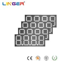 China White Gas Station LED Price Display Interchangeable LED Gas Price Displays for sale
