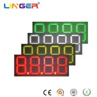 China 470Mhz Gas Station Price Signs 8 Inch Digital Gas Sign With Front Access System for sale