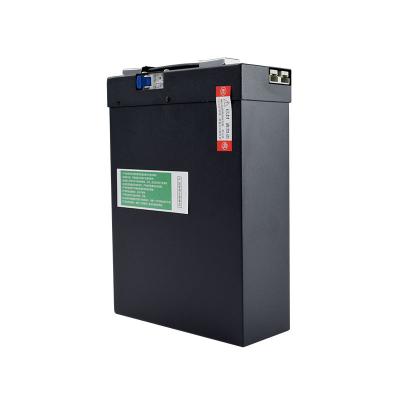 China Japan Electric Forklift Lithium Battery 24V 35AH LiFePO4 for CBD15J-LI Model | 190x80x290mm Size for sale