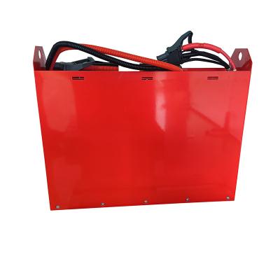 China Custom BMS Heavy Duty Commercial Lithium Battery 25.6V 202Ah for Linde Forklift Pallet Truck 786x210x630mm for sale