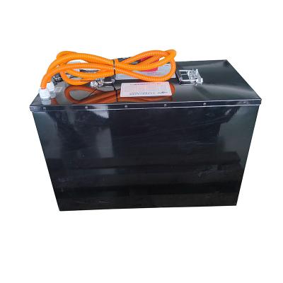 China 25.9V 400AH Lithium Forklift Battery with 175A Plug - Industrial BMS Power System for sale