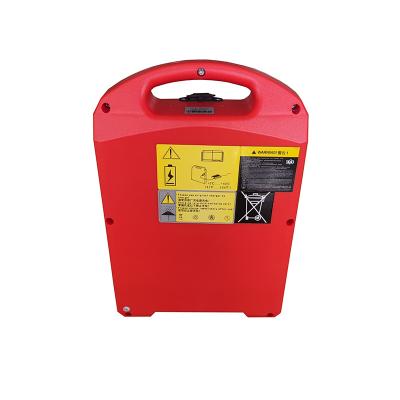 China Red Electric Pallet Jack Battery 25.6V 20AH 5kg Lithium-ion Power Solution for Forklifts for sale