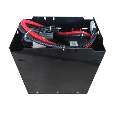 China Outdoor TCM Forklift Battery 25.6V 230Ah Deep Cycle Lithium Power Supply with IP54 Protection for sale