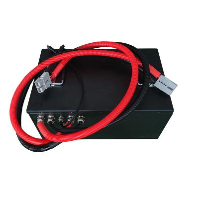 China 48V 105AH Lithium Ion Forklift Battery - 390×370×260mm Compact Design, 2-4 Hour Fast Charge for sale
