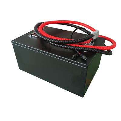 China Hefei Lithium 48V 105AH Forklift Battery with 2-4 Hour Recharge Time and Water-Resistant Design for sale