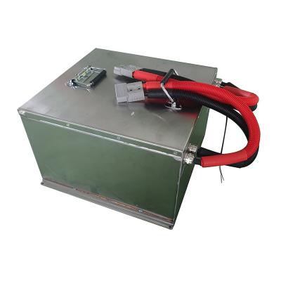 China 48V 105Ah Lithium Ion Forklift Battery 2-4 Hour Recharge Lightweight 12kg for sale