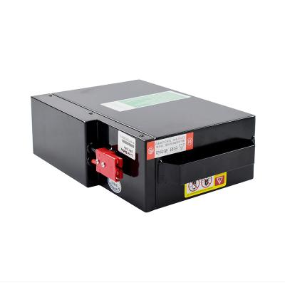 China 24V 30Ah Black Forklift Lithium Battery for Pallet Trucks and Electric Stackers for sale