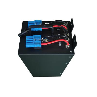 China Dimensions 165x215x480mm Electric Forklift Battery Max Charge Current 40Ah for sale