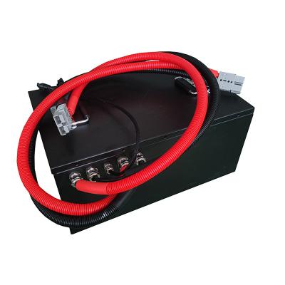 China Custom Forklift Lithium Battery 48V 105Ah Industrial Machinery Battery for sale