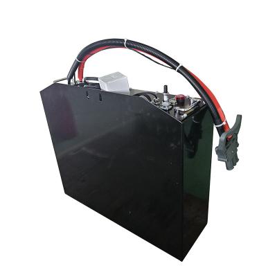 China Forklift Lithium Battery 25.6V 202AH Black Lifepo4 Lithium Battery Pack for sale