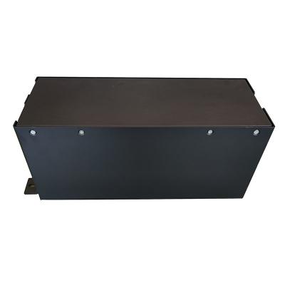 China 48V Black Electric Forklift Battery For High Capacity Warehouse Operations for sale