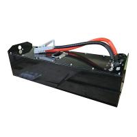 China 60V 60Ah Lithium Forklift Battery Black 780x280x250mm Long Life for sale
