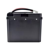 China 24V 55AH Pallet Truck Battery Black 260x170x220mm Heavy Duty for sale