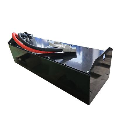 China Black Forklift Lithium Battery With 60Ah Capacity For Long Lasting Performance for sale