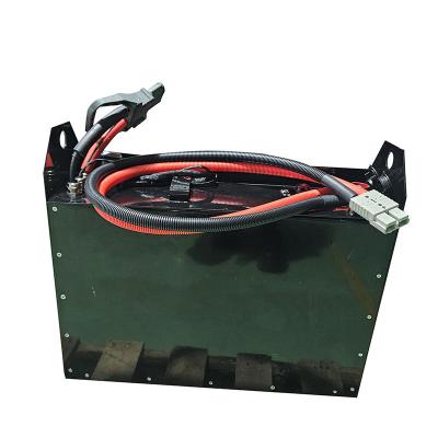 China 25.6V 173Ah Forklift Lithium Battery 620x190x520mm Black Heavy Duty for sale