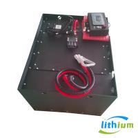 China 51.2V 346Ah Lithium Iron Forklift Battery with Charger 830x630x465mm for sale