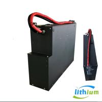 China Black 404Ah Electric Forklift Battery Ultra- Discharge For Quick 2-4 Hours Charge for sale