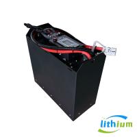 China 25.6V 346Ah Forklift Lithium Battery Custom Size 645x292x615mm for Electric Warehouse Truck for sale