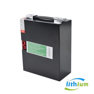 China Forklift Lithium Battery 48V 10ah Customizable Dimensions and Color for Electric Pallet Trucks for sale