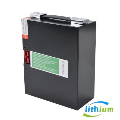 China Electric Forklift Lithium Ion Battery 48V 15Ah 175x85x210mm Long Cycle Life for sale