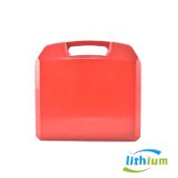 China Electric Forklift Lithium Ion Battery 48V 15Ah 175x85x210mm Black Lightweight Durable for sale