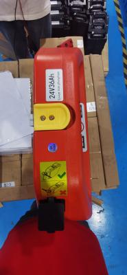 China HEFEI Lithium Pallet Truck Battery 24V 36AH 280x75x378mm for PET15N for sale