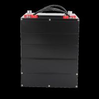 China 48V 15Ah Electric Forklift Lithium Ion Battery Black 175x85x210mm for Heavy Duty Operations for sale