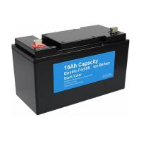 China 48V 15Ah Electric Forklift Lithium Ion Battery Black Durable Design for Heavy Duty Applications for sale