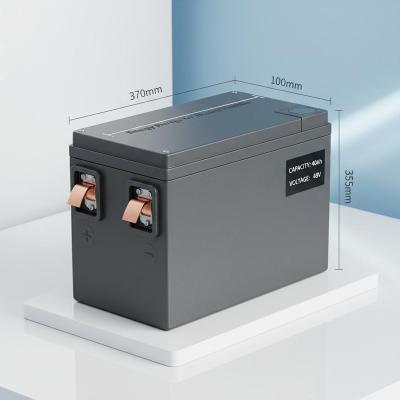 China 24V 40Ah Forklift Lithium Battery 370x100x355mm Customizable Lightweight Energy Storage for sale