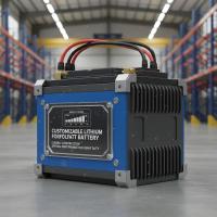 China Customizable Lithium Forklift Battery Providing Energy Storage Durable Construction and Optimal Performance for Heavy Duty for sale