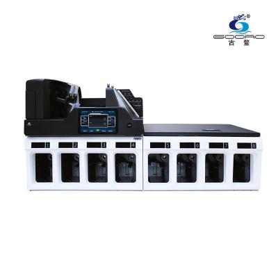China Banknote Sorter Currency Discriminator Counter Banknote Sorter Money Value Counter with SN Reading CIS for sale