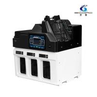 China Banknote Sorter Latest Mixed Amount Calculator Touch Panel Value Counter Dual CIS Money Counter Fake Notes Sorter Bill Notes Counting Machine for sale
