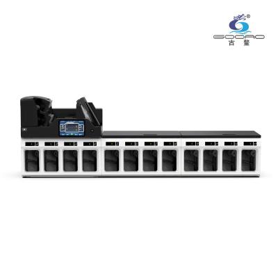 China Banknote Sorter Currency Discriminator Counter Banknote Sorter Money Value Counter with SN Reading CIS for sale