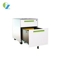 China Office Steel 3 Drawer Mobile Document Storage Pedestal File Cabinet Lockable for sale