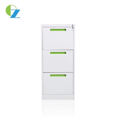 China Office Knocked Down Vertical Metal File Cabinets Anticorrosive H1030*W452*D620mm for sale